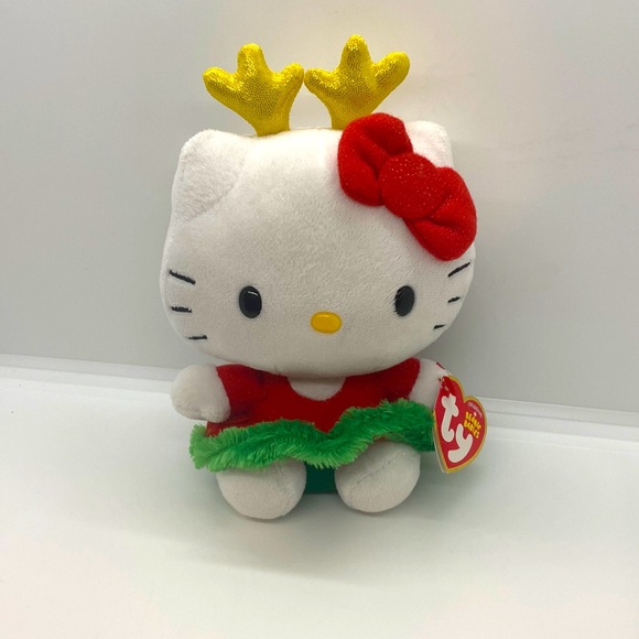 Sanrio | Toys | Ty Hello Kitty By Sanrio Plushy | Poshmark